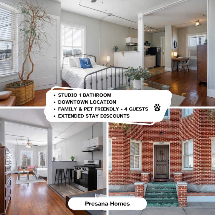 Downtown+petsok+min2beach-cozy Studio - Corpus Christi, TX