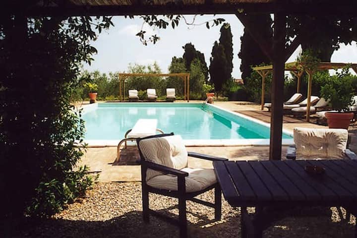 10 Bedroom Historic Tuscany Villa - Siena