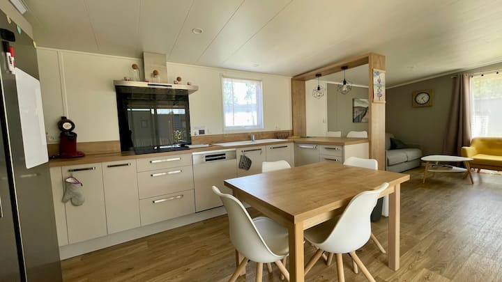Charming Ecolodge With Heated Pool All Year Round - La Tremblade