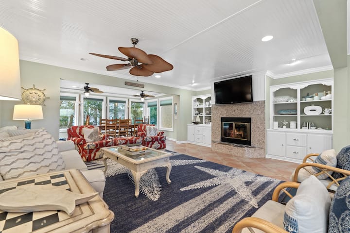 3 Bed/3.5 Bath Townhouse - Stunning Marsh Views! - Jekyll Island, GA