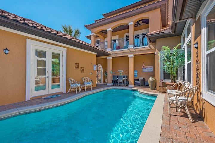 Home-guest House-pool-golf Cart-short Ride 2 Beach - Destin, FL