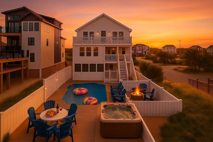 Oceanfront | Pool • Spa • Pet Friendly • Elevator - North Carolina