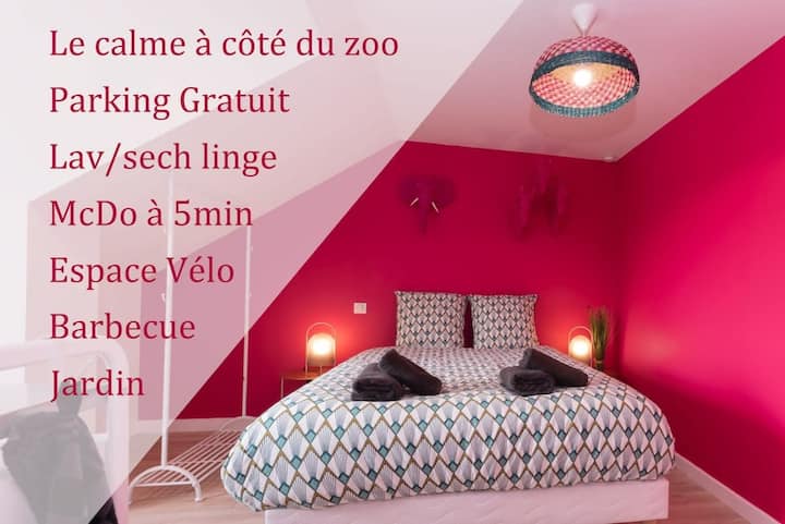 Flamant Rose Calme Studio-suite Tres Proche Zoo - ZooParc de Beauval