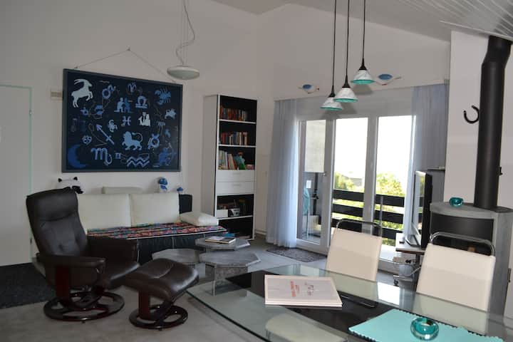 Appartement Avec Une Vue Magnifique Et Cheminée Po - Emmetten