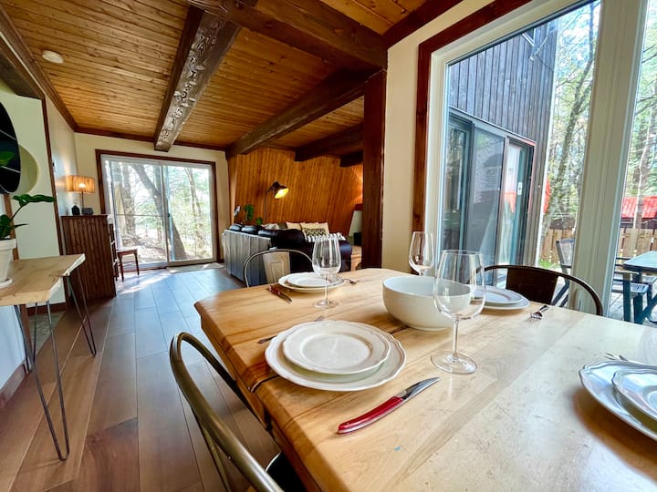 Le Refuge-orford+spa 8 Personnessepaq - Orford, QC