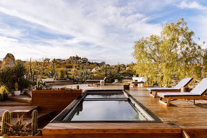 Boulder Horizons - Pool/spa/cold Plunge On 5 Acres - Yucca Valley, CA