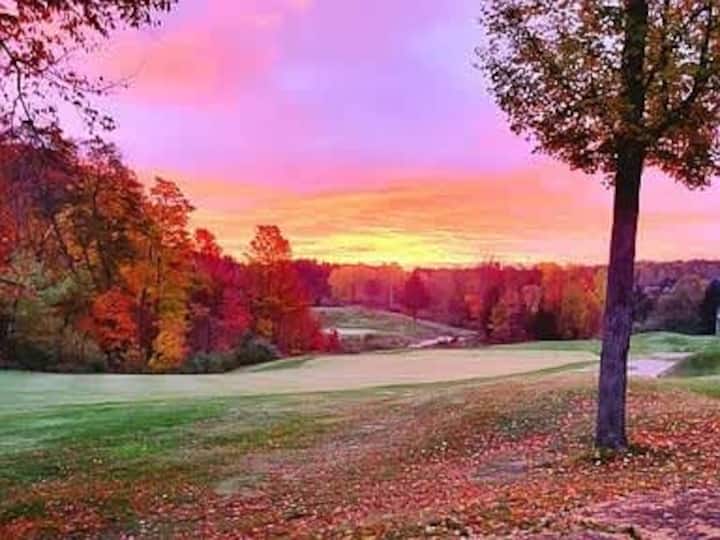 Golfcondo-chiefcourse - Pool- Hole # 2 Backyard - Alden, MI