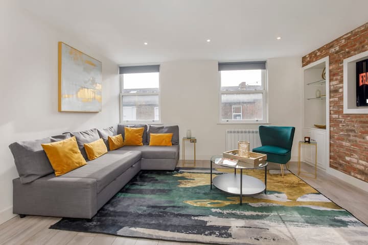 York Luxury Apt: Bishopthorpe Rd 1, Sleeps 6 - York
