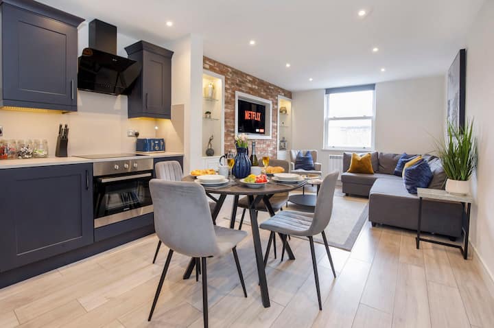 York Luxury Apt: Bishopthorpe Rd 2, Sleeps 6 - York