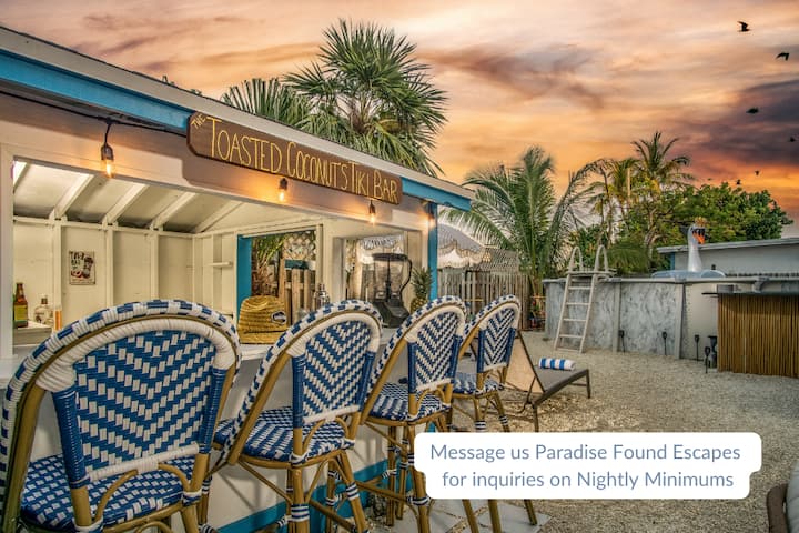The Toasted Coconut-pool-bikes-grill-chic! - Marathon, FL