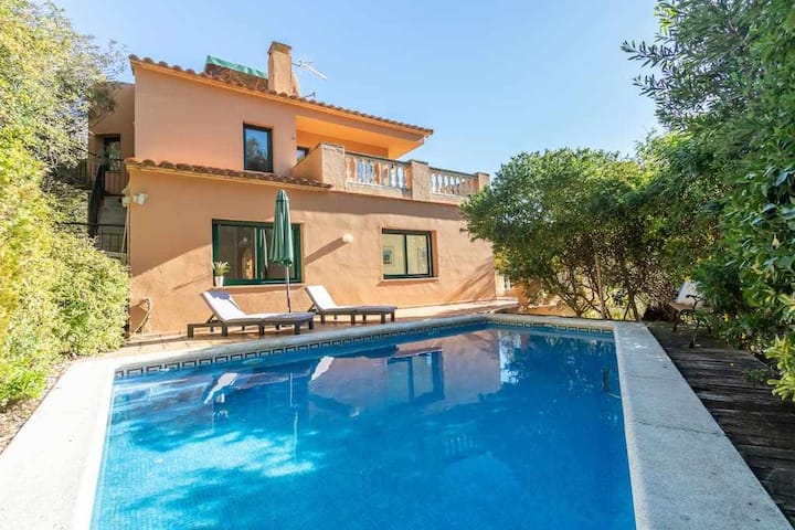 Villa Con Piscina Privada En Begur - Sa Riera