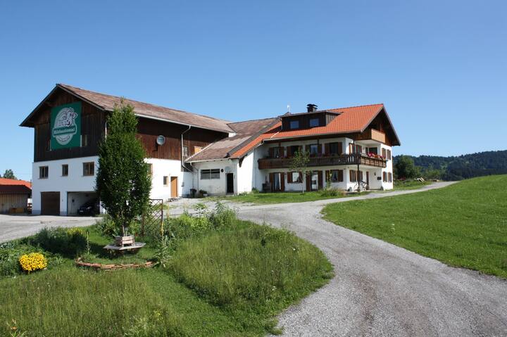 Ferienwohnung Breher Mit Balkon Und Bergblick - Hopferau