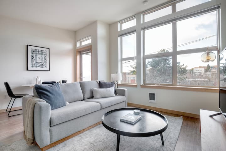 Blueground | Wallingford, Lounge & W/d, Nr Bars - シアトル