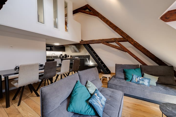 Le Septqatre - Grand Triplex Au Cœur De La Vieille - Annecy