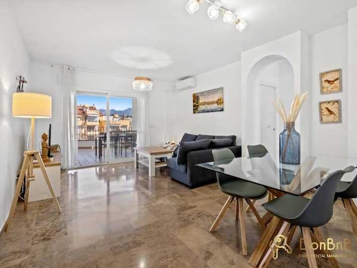 Apartamento En Mijas Con Piscina, Parking Y Vistas - 米哈斯