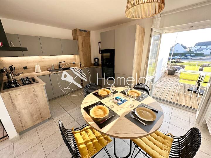 T2 Hyper Cocon Terrasses - Parking - Larmor-Plage