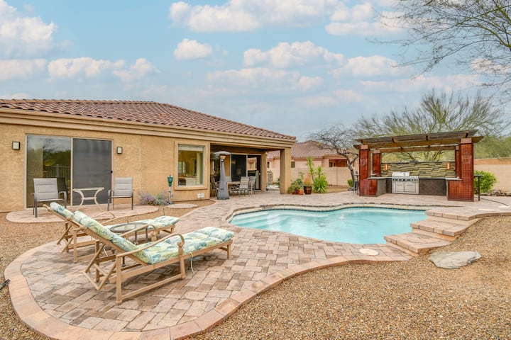 Private Pool & Pergola: Arizona Vacation Rental - Musical Instrument Museum