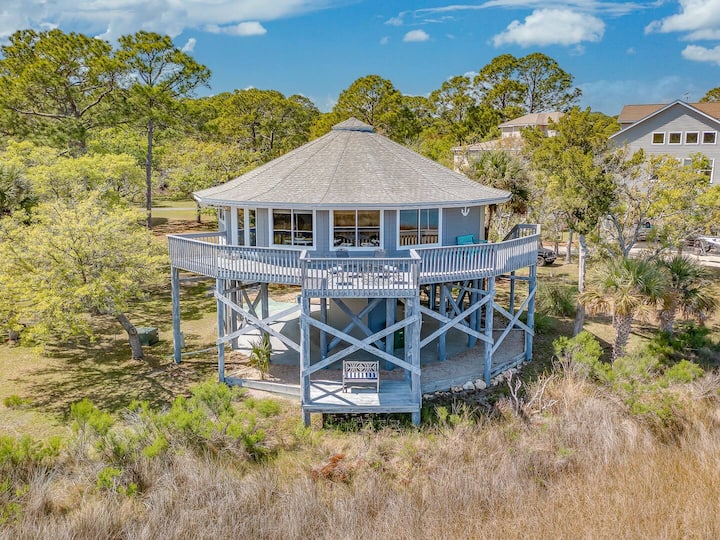 Coastal Cottage- On The Bay - Ochlockonee River State Park, Sopchoppy