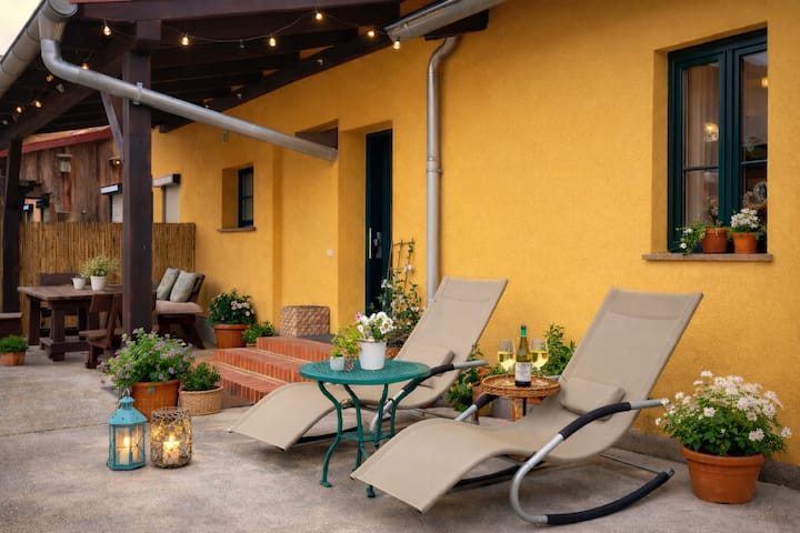 Ferienwohnung "Hofidylle" Auf Der Weidelandfarm - Beelitz