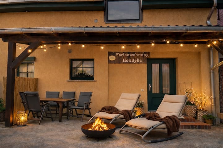 Ferienwohnung "Hofidylle" Auf Der Weidelandfarm - Beelitz
