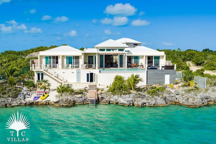 Tc Villas-caicos Cays (4br)-chalk Sound Waterfront - Quần đảo Turks & Caicos