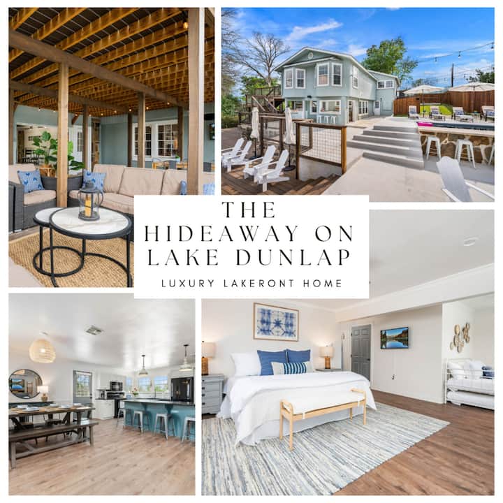 The Hideaway On Lake Dunlap - New Braunfels, TX