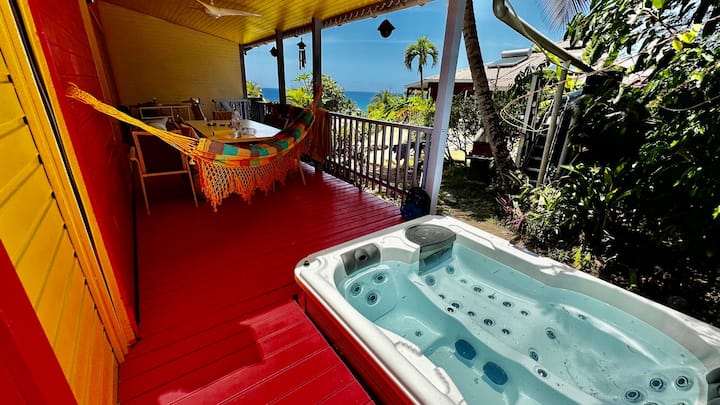 Ti Kaz Coco Jungle Jacuzzi & Vue Mer - Guadeloupe
