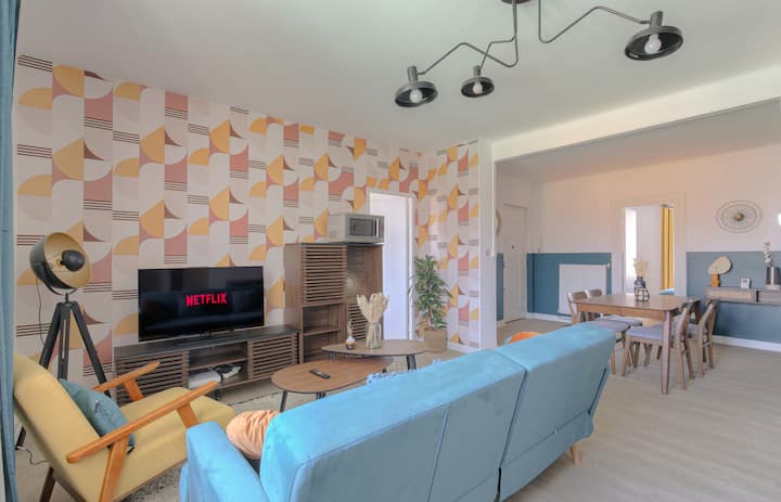 Design Et Convivial Avec Parking Gratuit - Villeurbanne