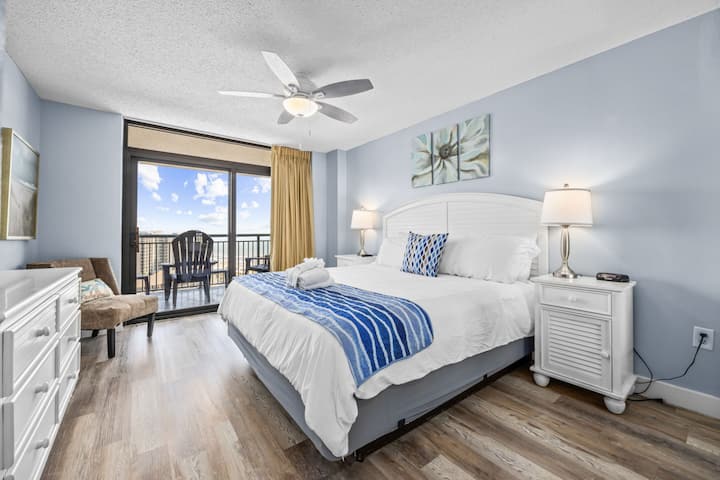 Lovely Beach View 3br,king,pool,free Tickets,p143 - Myrtle Beach