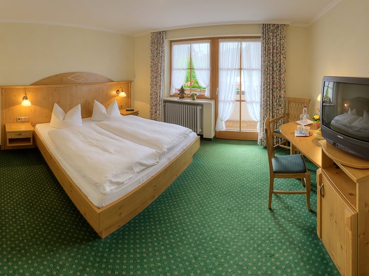 Doppelzimmer Teisenberg Nr. 15, Dusche/wc, Balkon - Bad Reichenhall