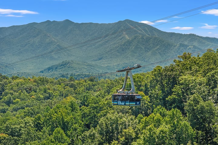A Tram View | 3 Pools | Mtn Views |Cable Tram View - Gatlinburg, TN
