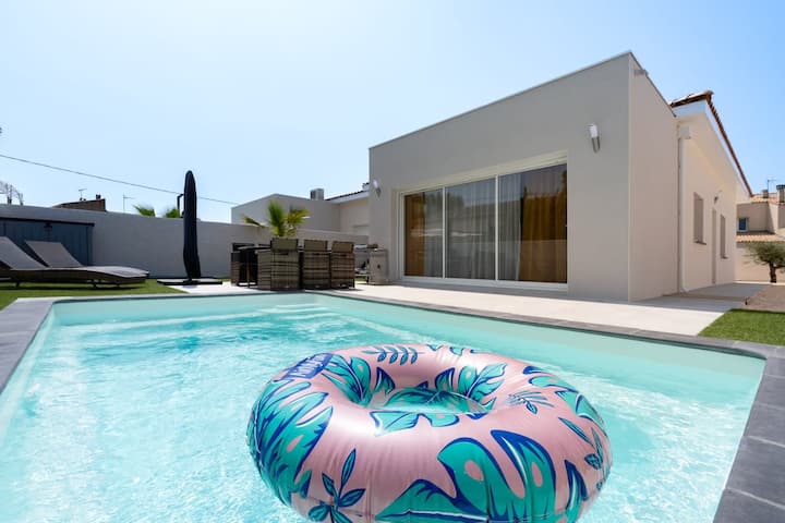 Villa Juxta Maré Plage à 500m - Valras-Plage