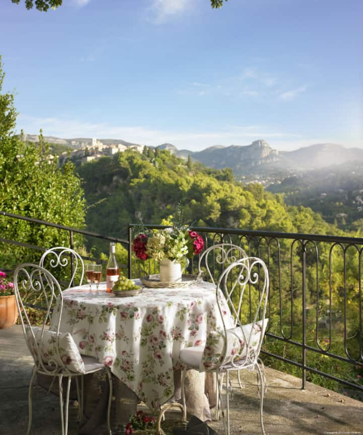 Maison En Duplex Dans Domaine Privé, Piscine Vue - Saint Paul de Vence