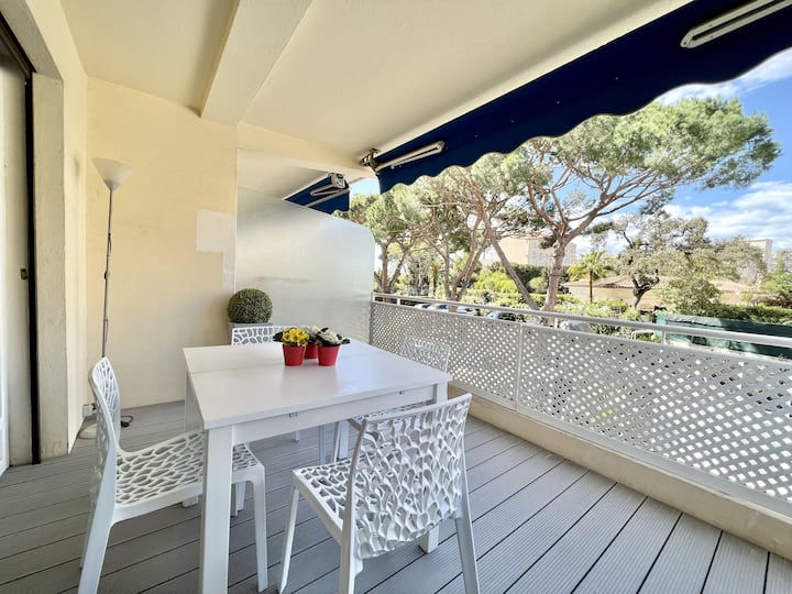 Beau 2 Pièces, Grande Terrasse, Près Centre & Mer - Cannes