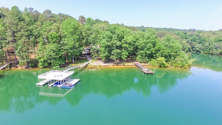 Clear Creek Escape - Double Decker Dock, Swim Dock - Turtle ROCK, Double Springs