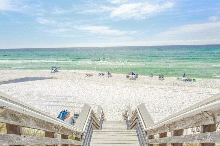 Ground Floor 3br 2ba In Seagrove Beach 30a And Sea - シーサイド, FL