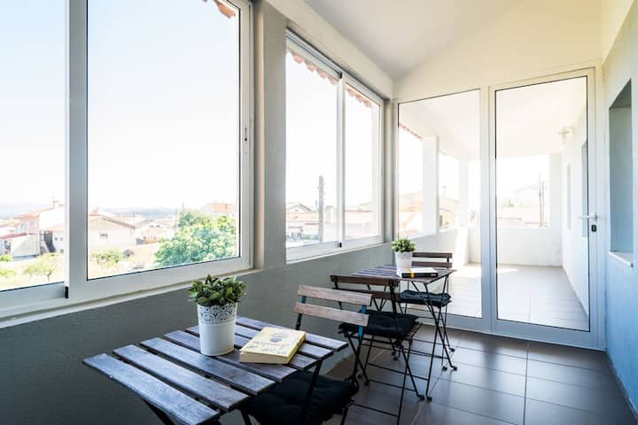Double Or Twin-comfort-private Bathroom-patio - Fátima