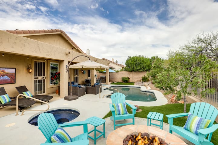 Upscale Cave Creek Home W/ Private Pool & Spa! - Carefree, AZ