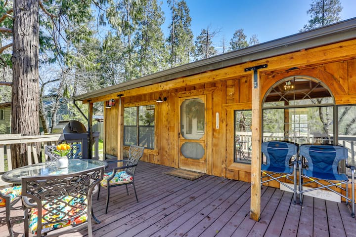 9 Mi To Bass Lake: Cabin W/ Fire Pit In Wishon! - North Fork, CA