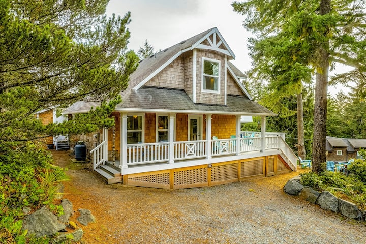 3br Dog Friendly | Hot Tub | Fireplace | Deck - Manzanita, OR