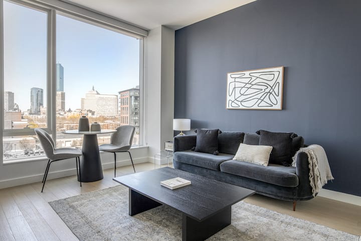 Blueground | S End, W/d & Gym, Nr Groceries - Boston, MA