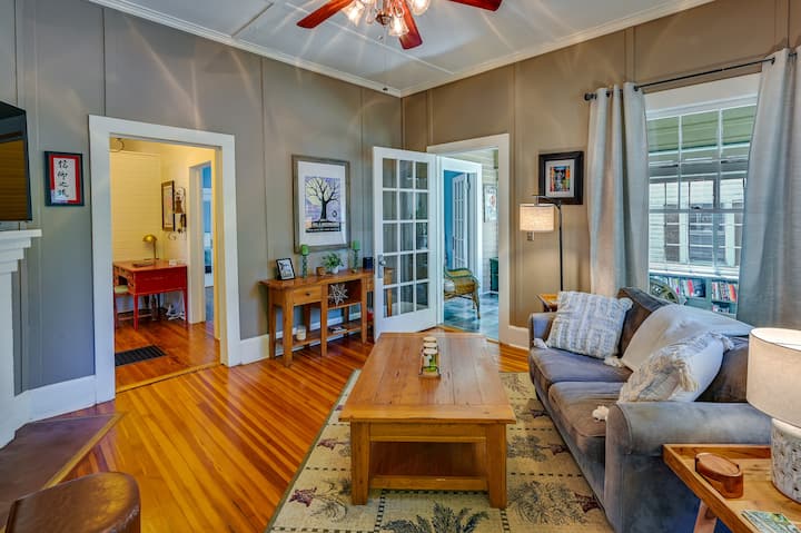Quaint Anderson Home W/ Sunroom, Walk To Downtown! - Belton, SC