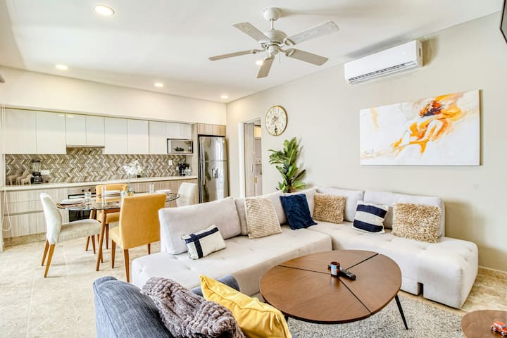 1br Tropical Apartment With A Balcony & Pools - Playa del Carmen