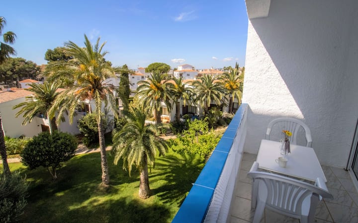 Las Fuentes Beach Studio - Piscina Y Jardín - Torreblanca