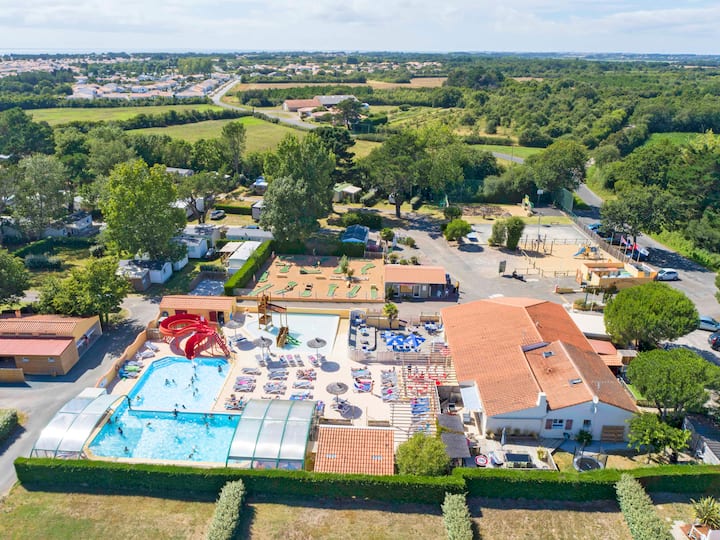 Campagne à La Mer ! Mobil-home Tout éQuipé + Tv - Vendée