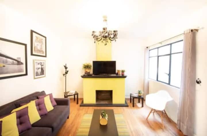 Zócalo Heart: Wifi. Smart Tv. Central Location - Mexico-Stad