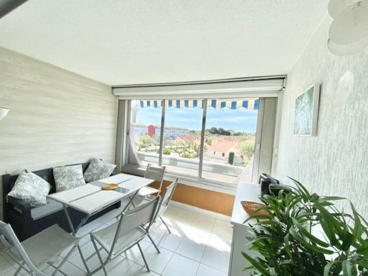 Studio Cabine 4 Personnes + Garage - Port Camargue