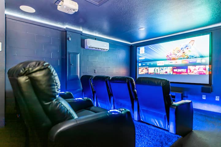 Epic Villa By Disney Theater/game Room/pool & Spa - Davenport, FL