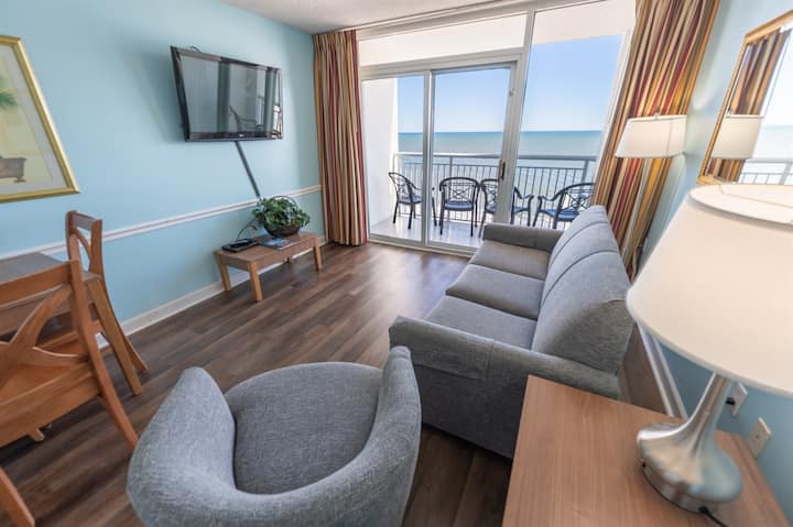 High Floor, Direct Oceanfront Views|camelot Resort - Myrtle Beach, SC