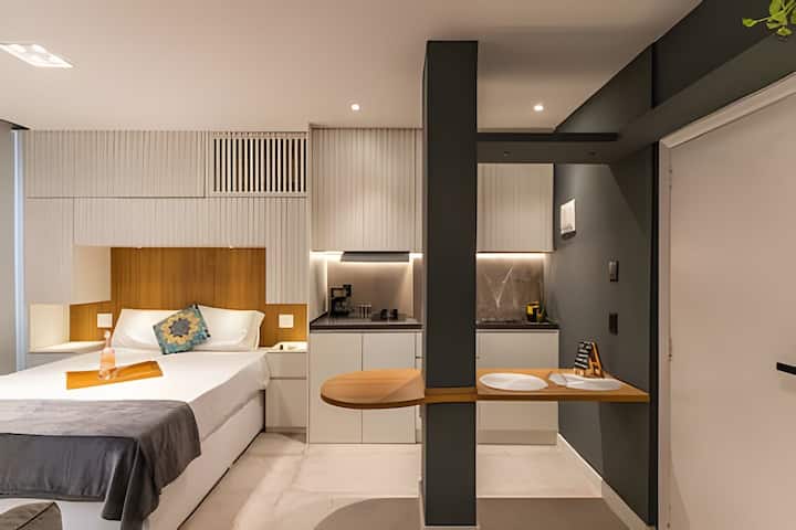 Excelente Stúdio Vista Mar Lateral Posto 5 - Ipanema